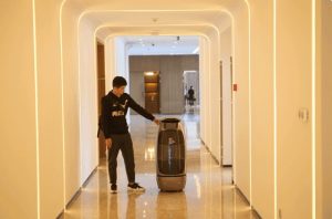 Alibaba’s new hotel: robot bellboys and face-recognition gimmick