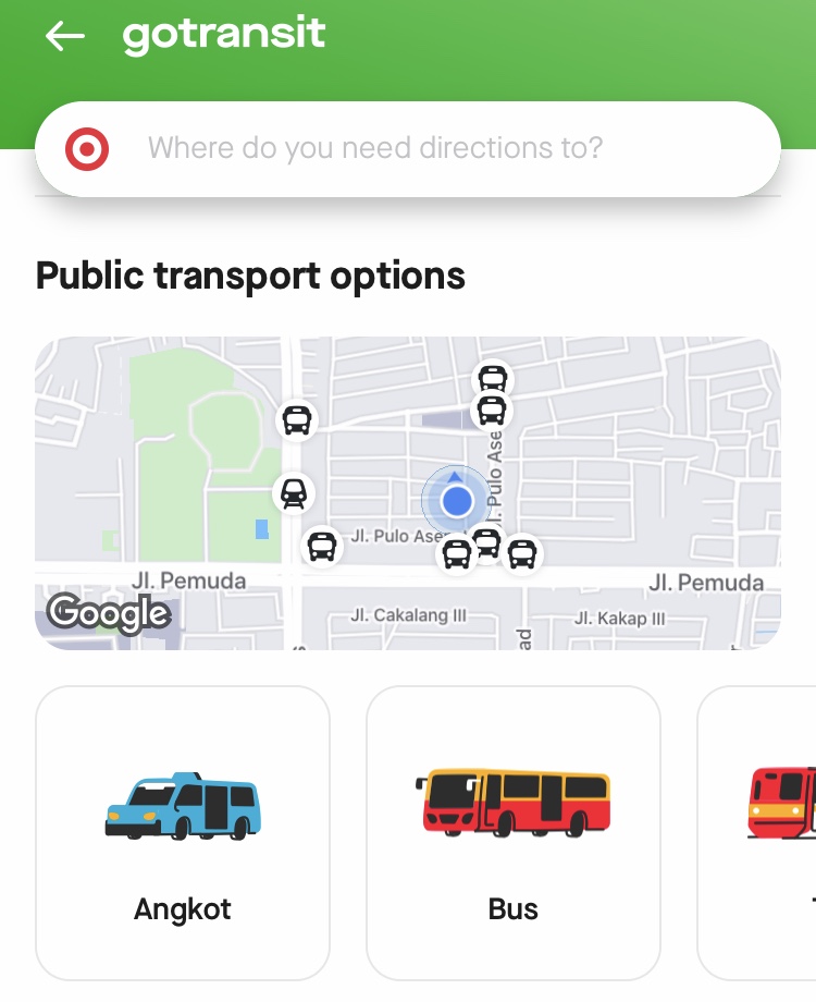 Gojek hints at new integrated map service called GoTransit