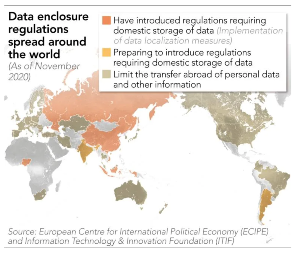 Asian countries build data fortresses to protect new national assets