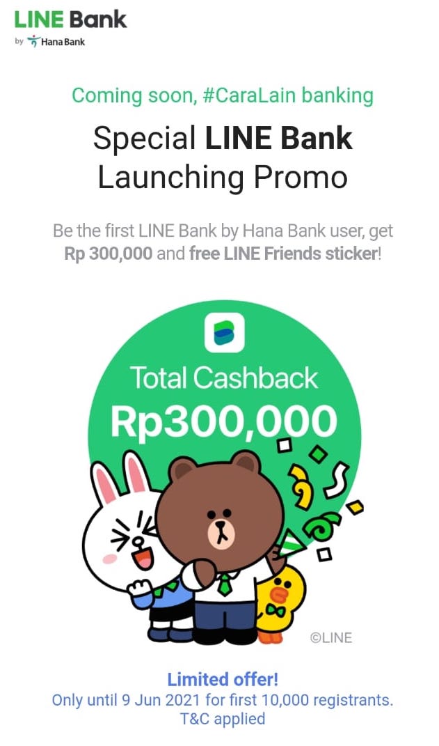Line is next in line for digital banking in Indonesia