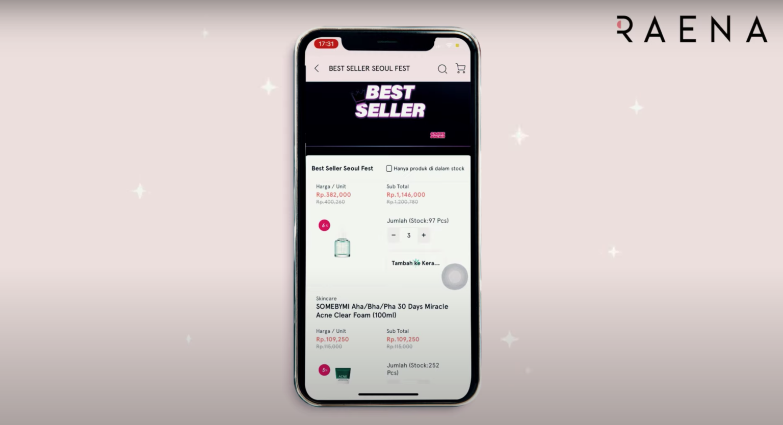 Raena is an entry point for dropshipping beauty products in Indonesia ...