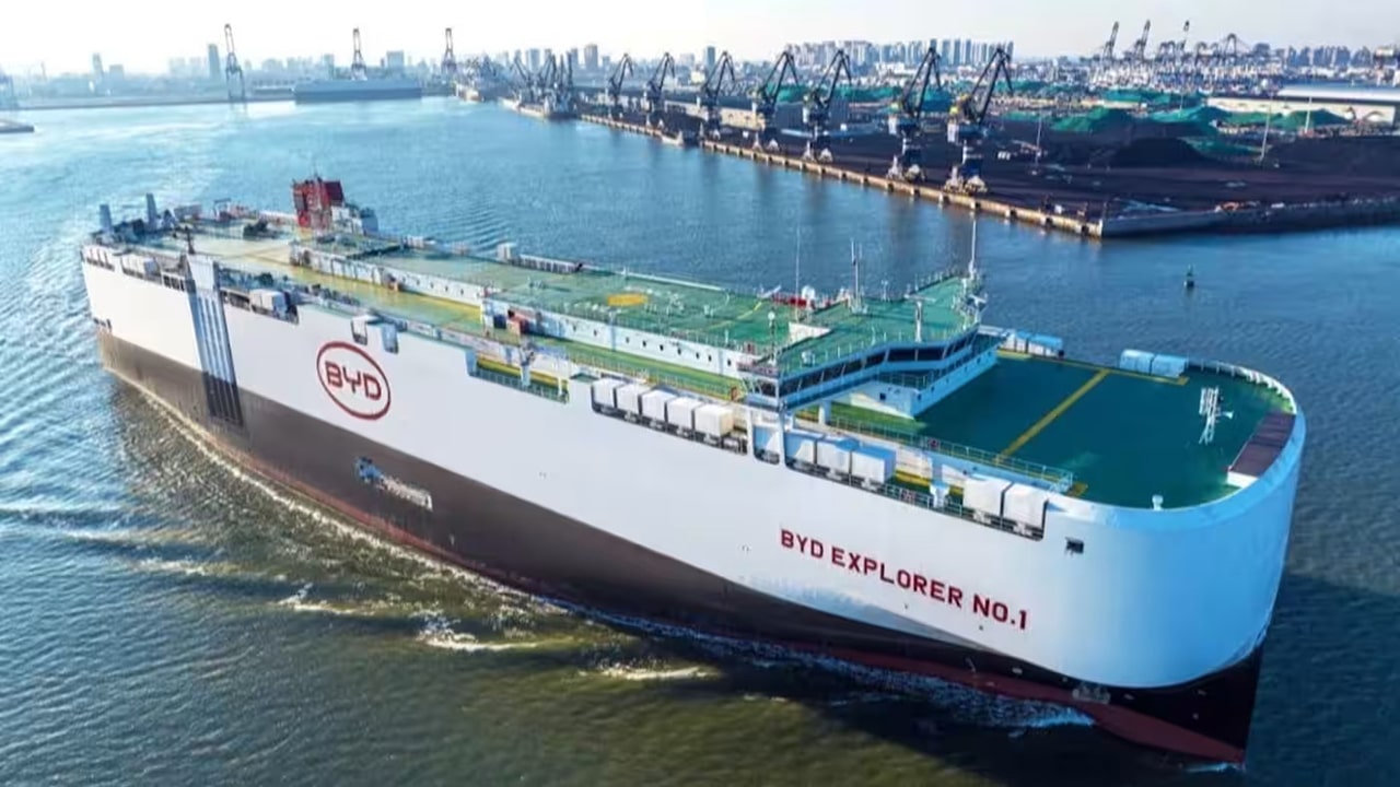 BYD to deploy fleet of eight car carriers to underpin global EV expansion