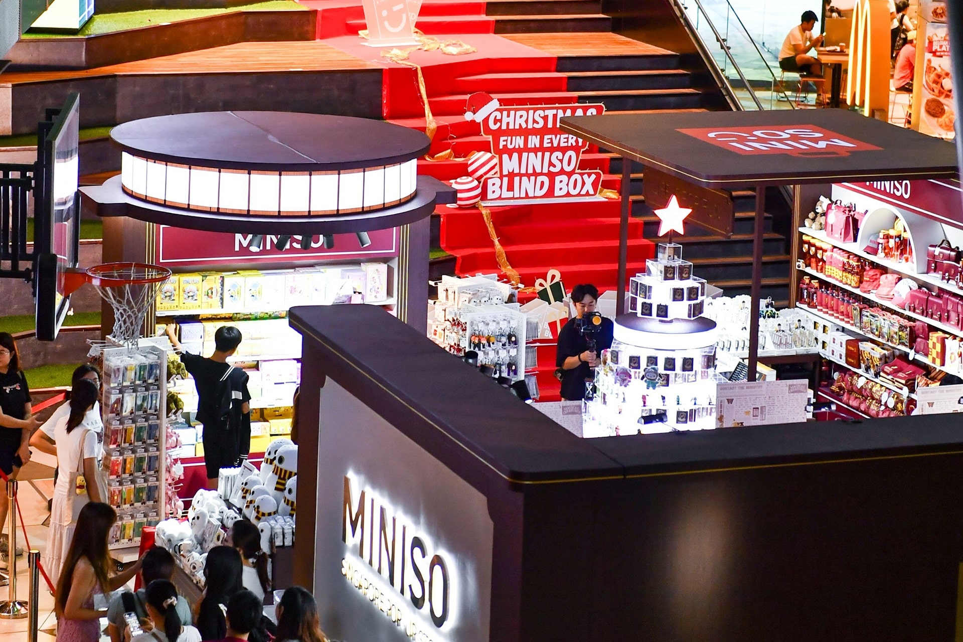 Blind boxes take center stage at Miniso’s festive pop-up in Singapore ...